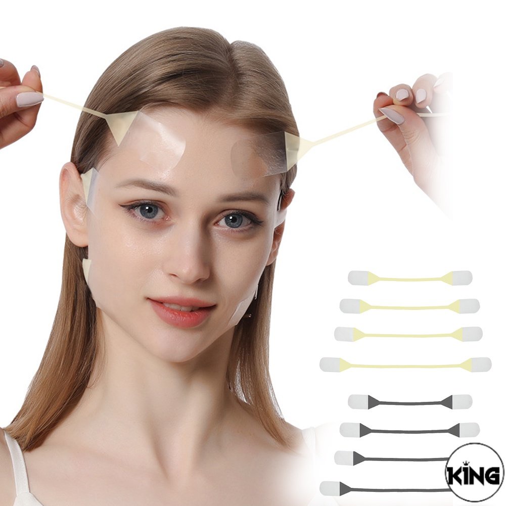 KI 4Pcs Set Patch Adhesive Tape Invisible V Face Lift Tapes Neck Eye ...