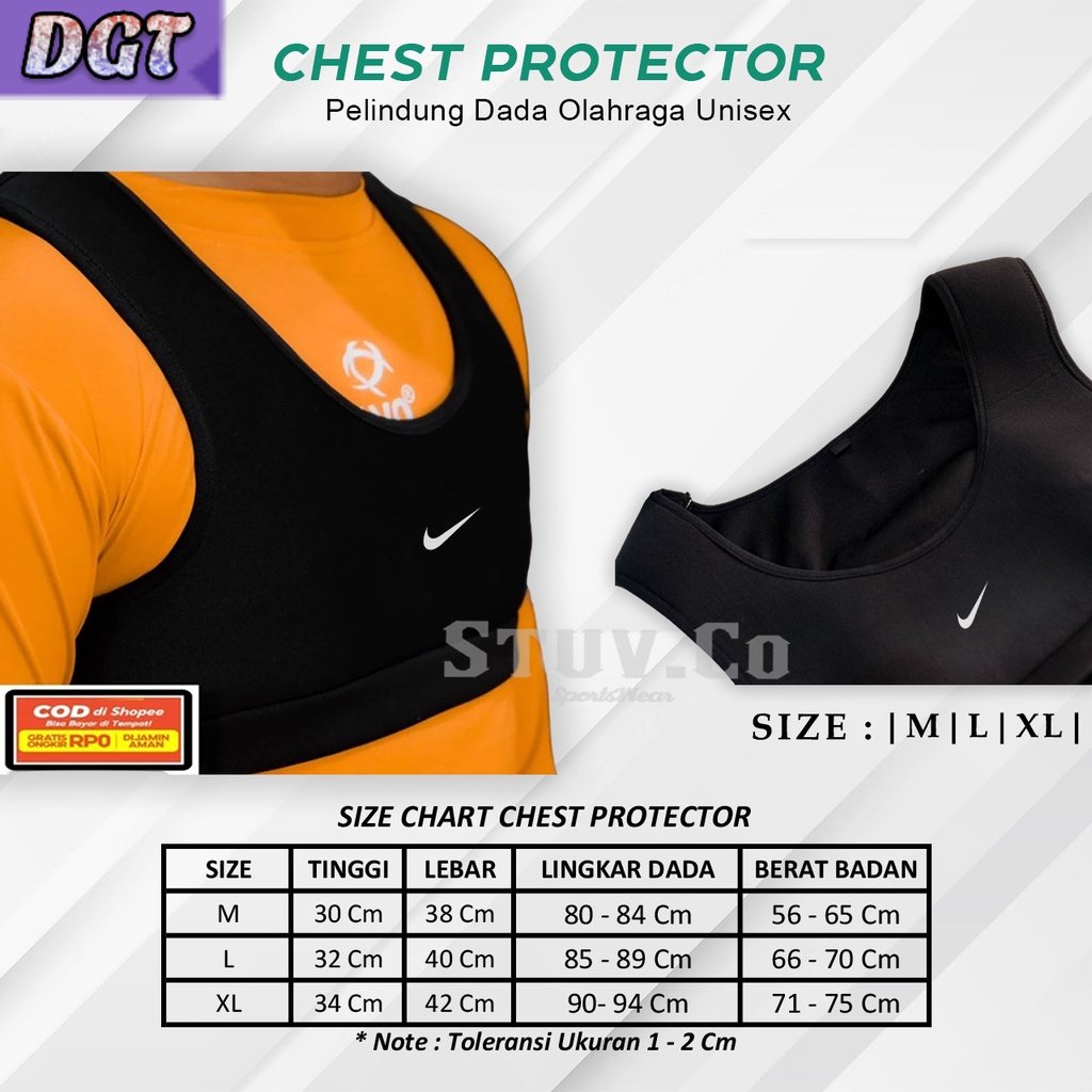 DGT Football VEST CHEST PROTECTOR CHEST PROTECTOR Sport CHEST PROTECTOR ...