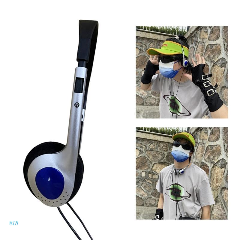 WIN Headphone Music Mp3 Retro Feelings Portable Voice Wired Small ...