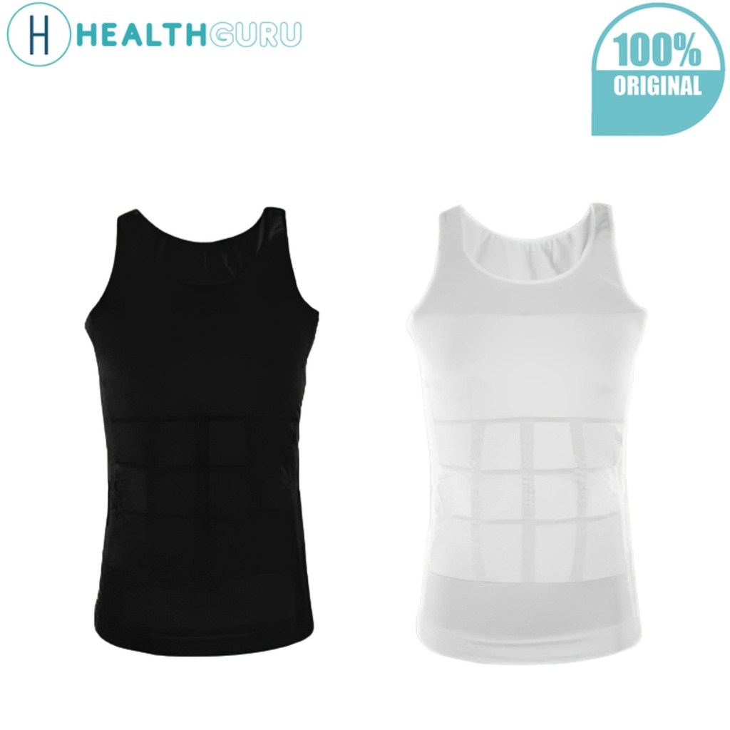HealthGuru Men Slimming Singlet Man Singlet Body Shaper Body Slimmer ...