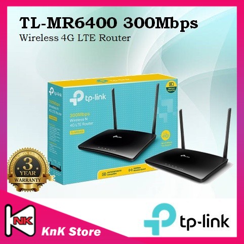 TP-Link TL-MR6400 MR6400 300Mbps Wireless N 4G LTE Router | Shopee Malaysia