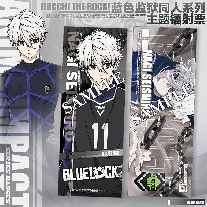 2023 Anime Blue Lock Cards Isagi Yoichi Bachira Meguru Chigiri Seishiro ...