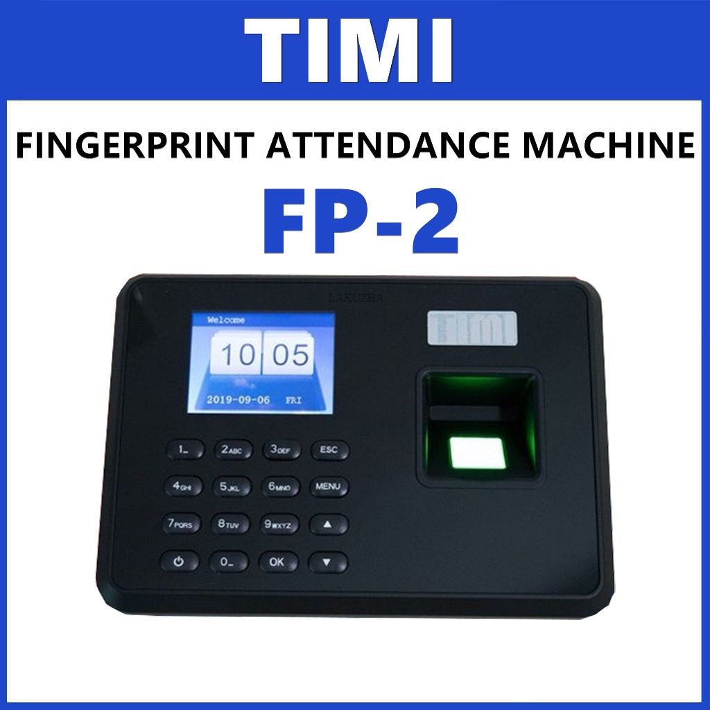 [LOCAL SELLER] TIMI FP2 FINGERPRINT ATTENDANCE MACHINE / FINGERPRINT ...