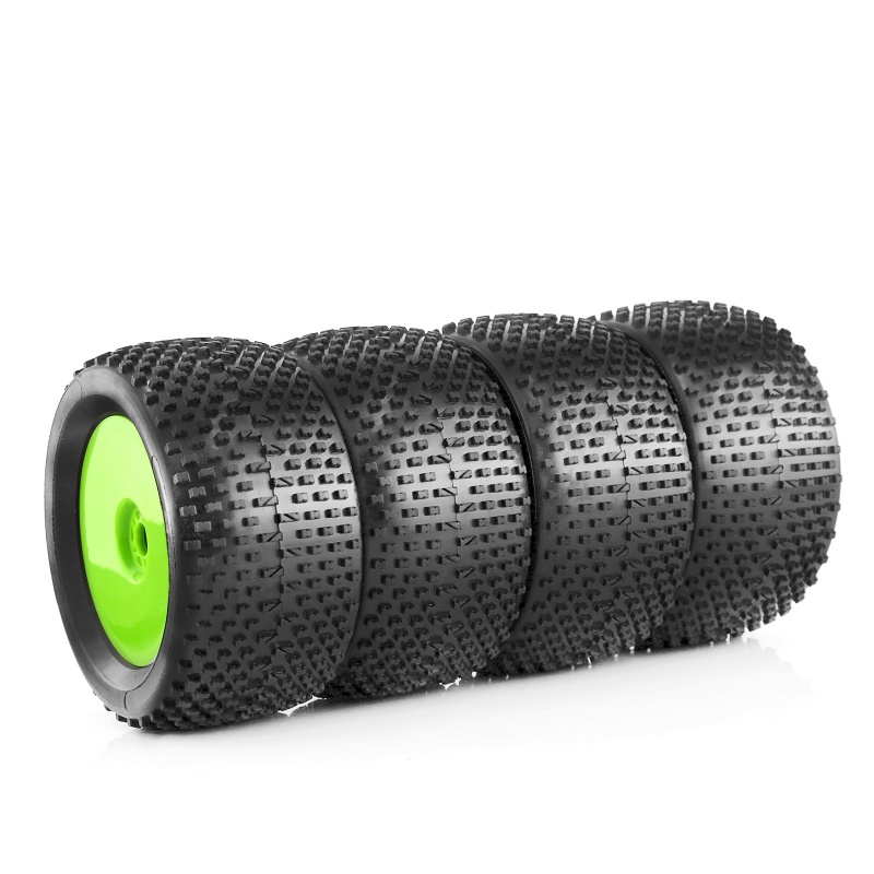 4pcs 140mm 1/8 RC Racing Car Off-Road Buggy Tires Wheel 17mm Hex for ...