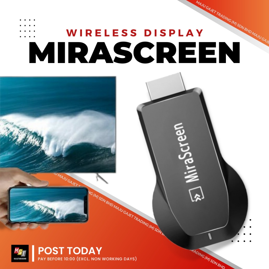 Ori MiraScreen Screen Mirroring Wireless Display HDMI from Phone to TV ...