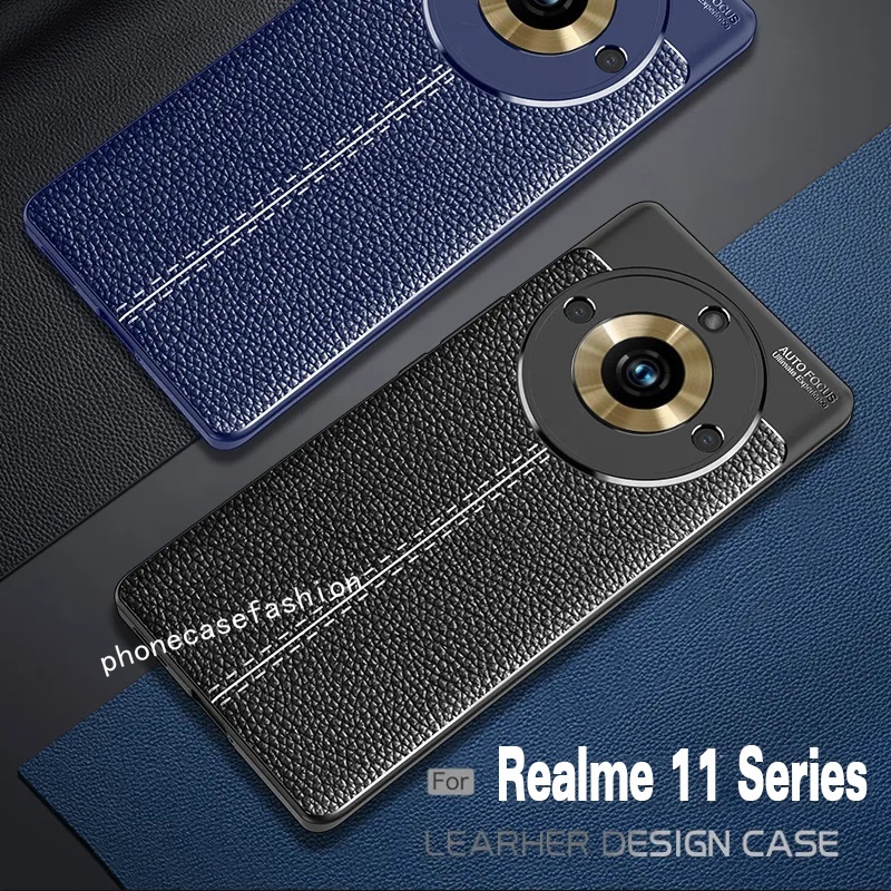 Phone case softcase For realme 11 pro plus 5G 11pro+ 2023 Leather ...