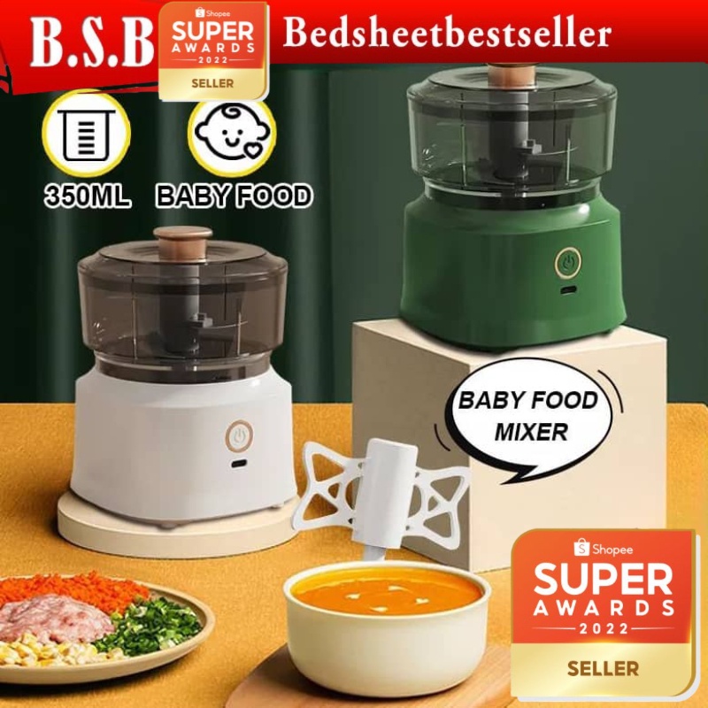 B.S.B New Multifunctional Food Processor Cordless Meat Blender Electric ...