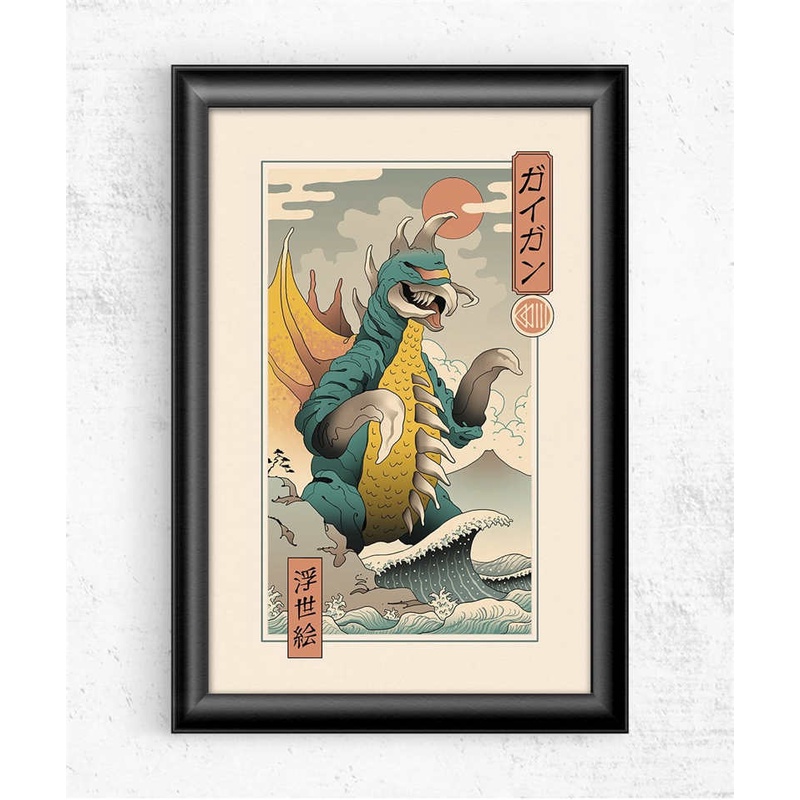 Aesthetics Totoro Ponyo Cat Canvas Painting Intage Anime Ghibli Studio ...