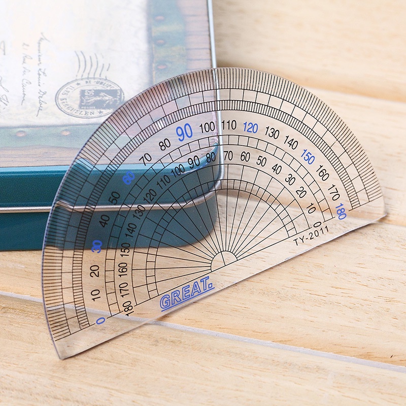 Student Protractor Multi-Function Ruler Triangle Board with Parallel ...