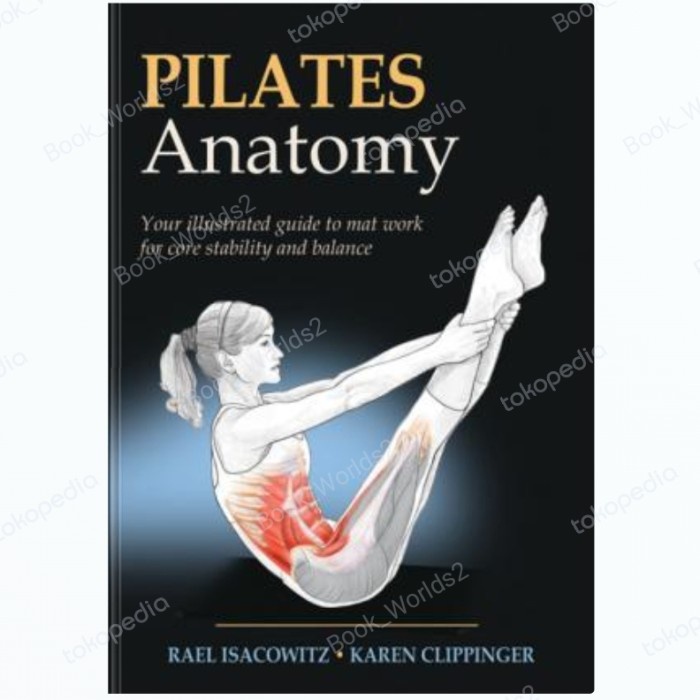 Pilates anatomy Book by Rael Isacowitz | Shopee Malaysia