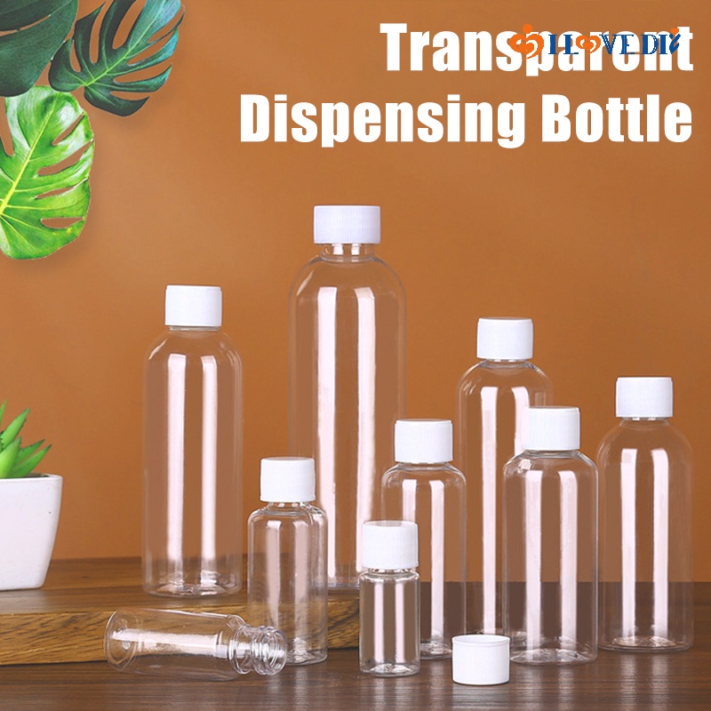 Multi-purpose Plastic Transparent Refillable Bottle/ Travel Cosmetic ...