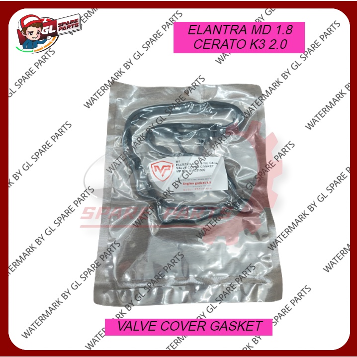 HYUNDAI ELANTRA 1.8 MD 2012> / KIA CERATO 2.0 K3 VALVE COVER GASKET & ROCKER COVER GASKET (MP ...