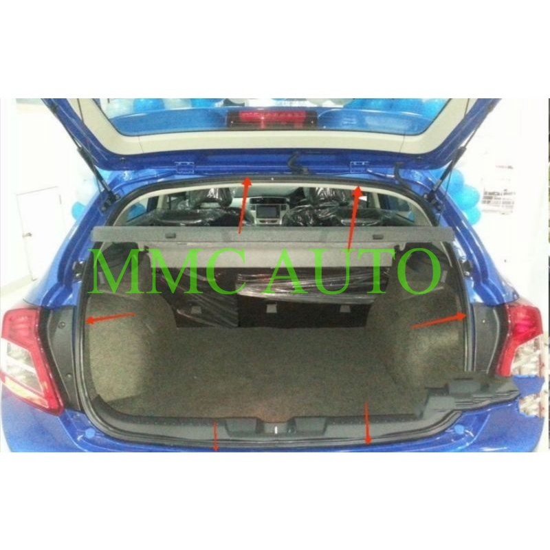PROTON SUPRIMA REAR BONNET TRUNK LID BOOT RUBBER / BELAKANG BONET GETAH ...