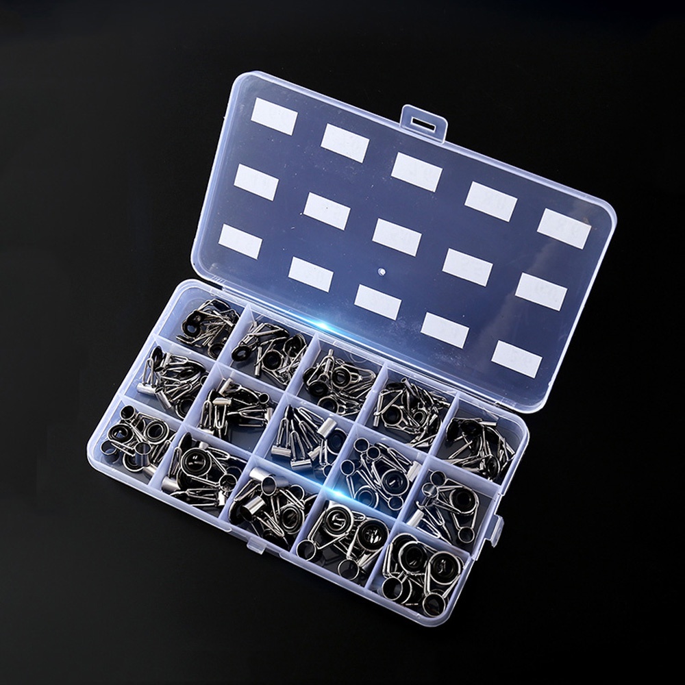 Creekmoon 80/75/50/30pcs/box All Kinds Top Fishing Rod Rings Multi-size ...