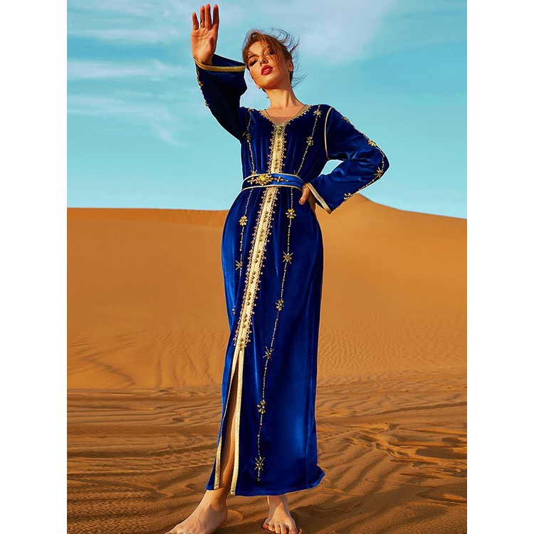 Ramadan Eid Mubarak Kebaya Abaya Dubai Arabic Turkey Islam Muslim Long