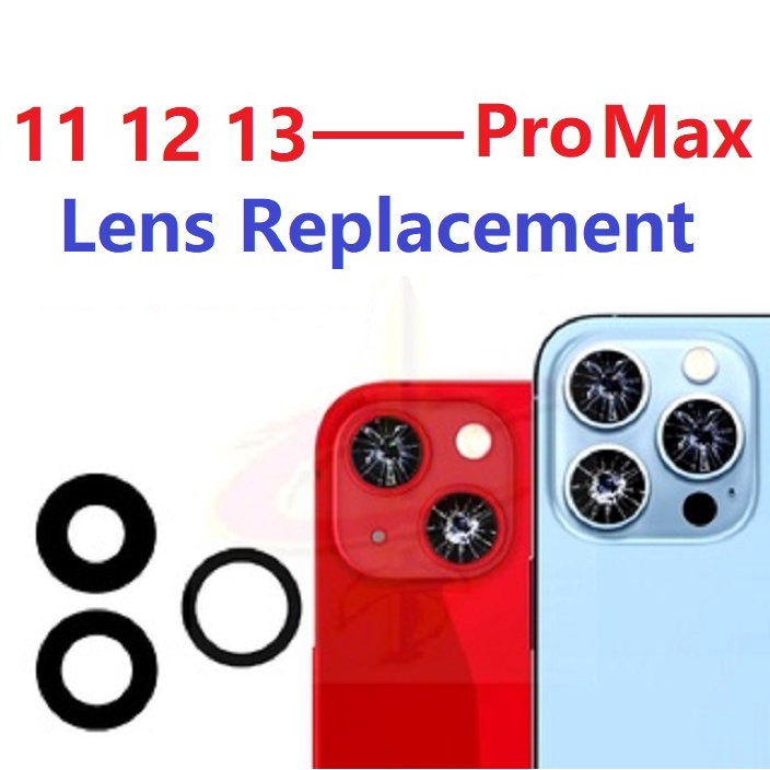 Camera lens for iphone 11 12 Pro Max Mini Replacement 13 Pro Max Mini ...