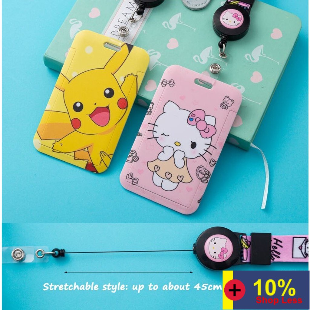 NCW-086 Cartoon Card Holder / Matric Card Lanyard / ID Card Holder ...