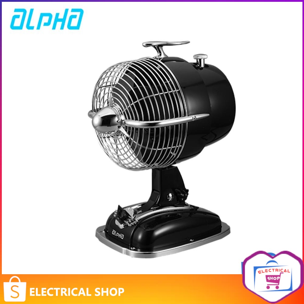 Alpha Mini Jet Fan - Black (6") | Shopee Malaysia