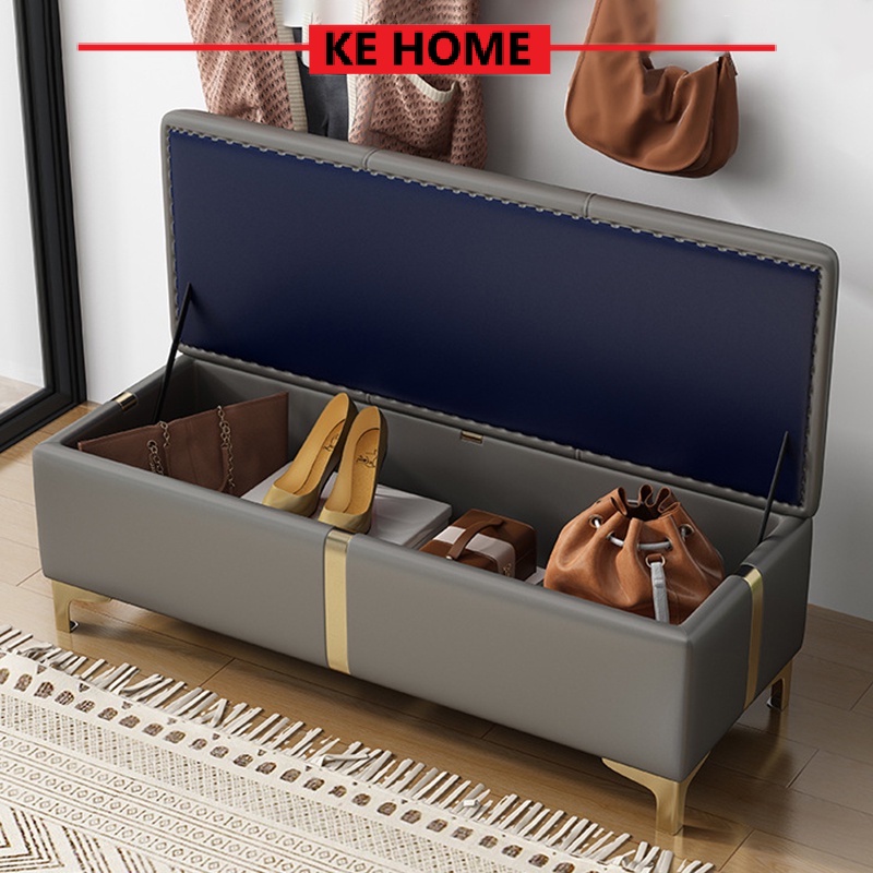 Modern Minimalist Shoe Changing Stool Sofa Stool Shop Entry Storage ...