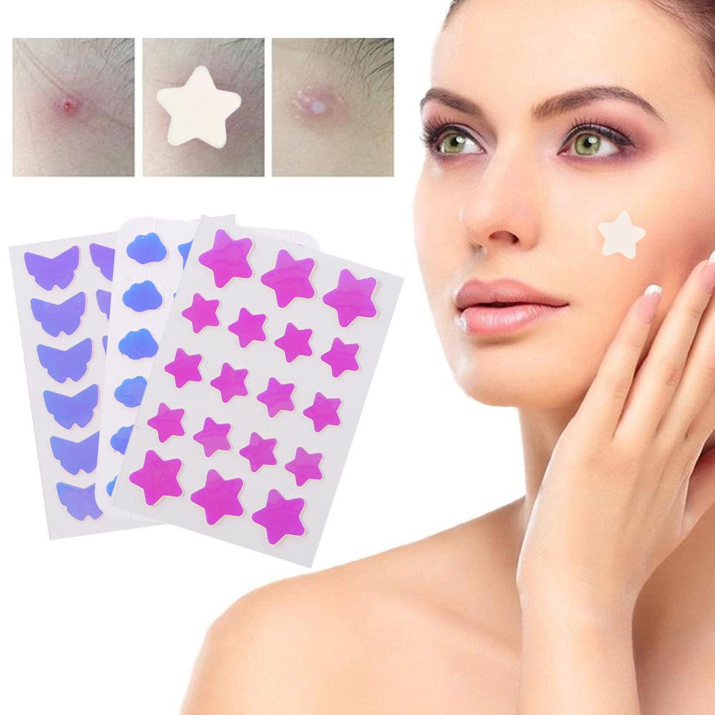 Colourful Cute Flower Invisible Acne Removal Pimple Patch Beauty Acne ...