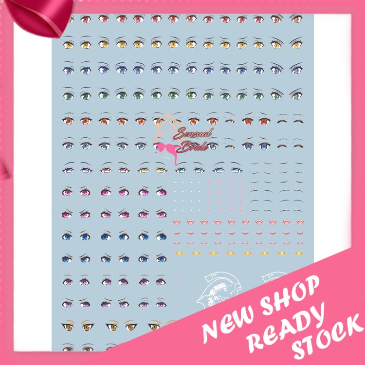 MEGUMI EYE 30MS GIRLS EYE EVOLUTION MONSTER DECAL | Shopee Malaysia