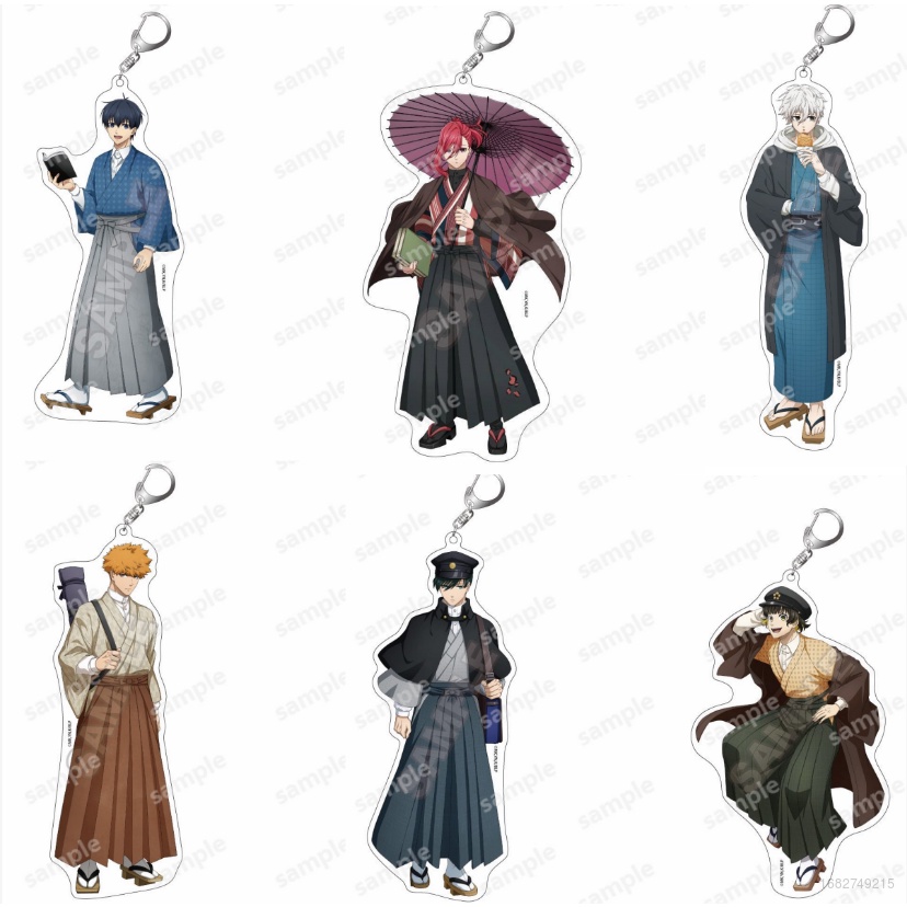Jason Blue Lock Keychain Anime Keyring Acrylic Cute Bag Pendant Cartoon ...