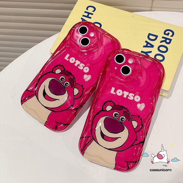 Funny Cartoon Lotso Strawberry Bear Phone Case Compatible For iPhone 11 ...