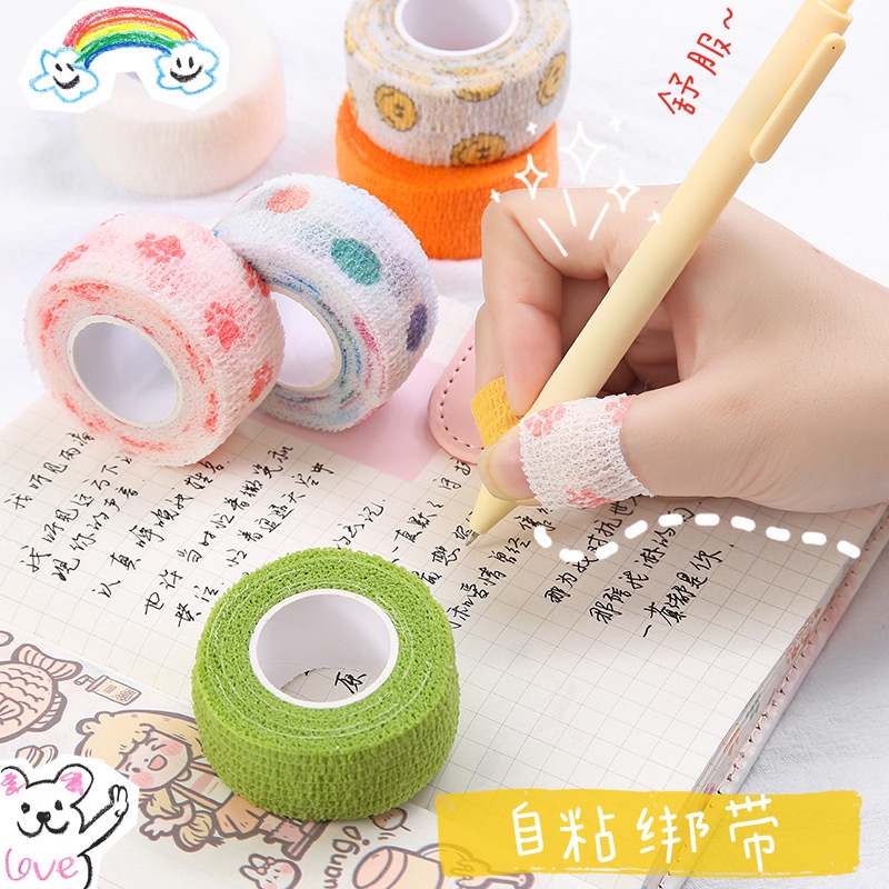 Finger Bandage Student Cute Combination Writing Finger Protection Anti ...