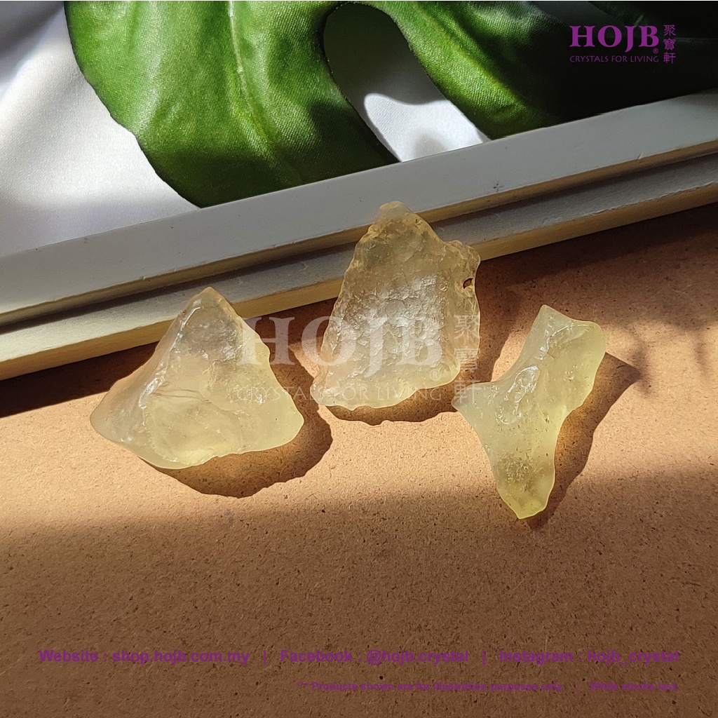 HOJB Authentic Libyan Desert Tektite Rough Stone Collection Ornament 11 ...