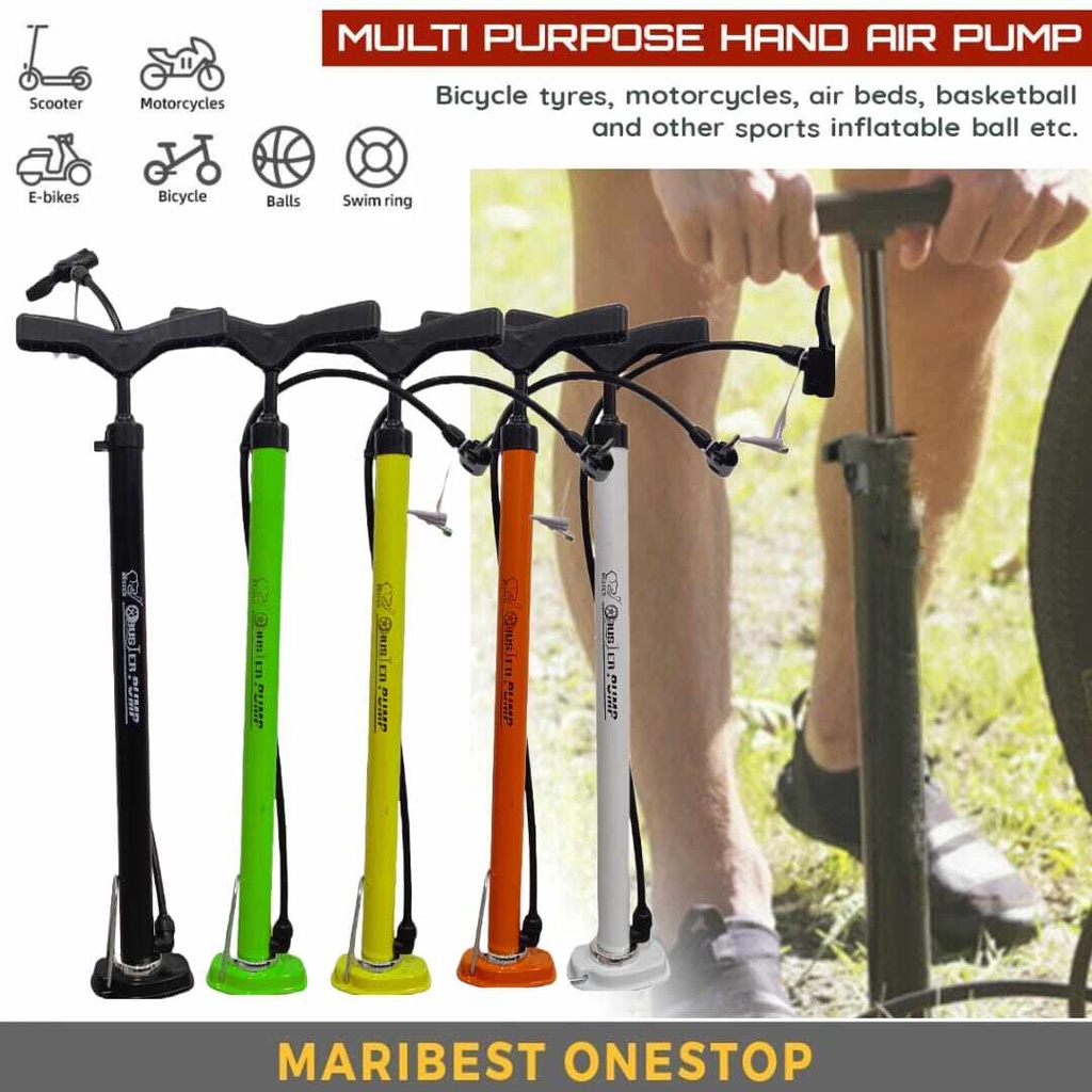 Buster Pump Multifunction Portable Hand Air Pump Tyre Air Pump Bicycle ...