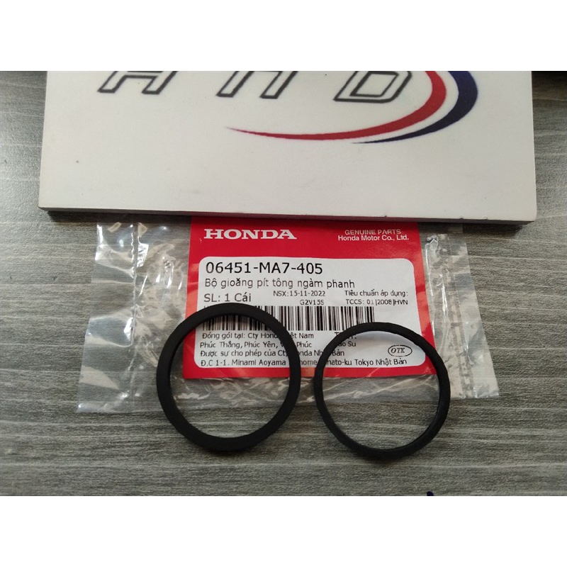 Honda winner / blade / wave 110 brake caliper piston gasket set ...