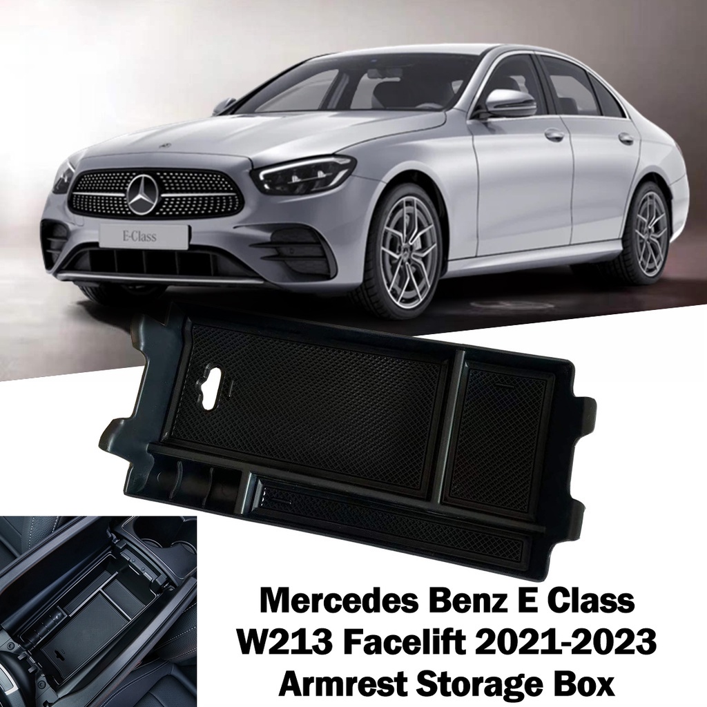 Mercedes Benz E Class W213 Facelift 2021-2023 Armrest Box Storage Box ...