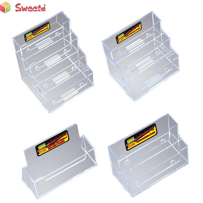 Business Card Holder Visiting Card Display Easels Multi-layer ...