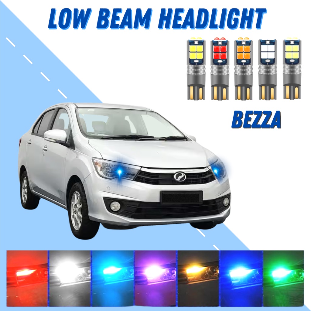 PERODUA BEZZA LOW BEAM HEADLIGHT LED BULB RGB Small HeadLamp Mentol ...