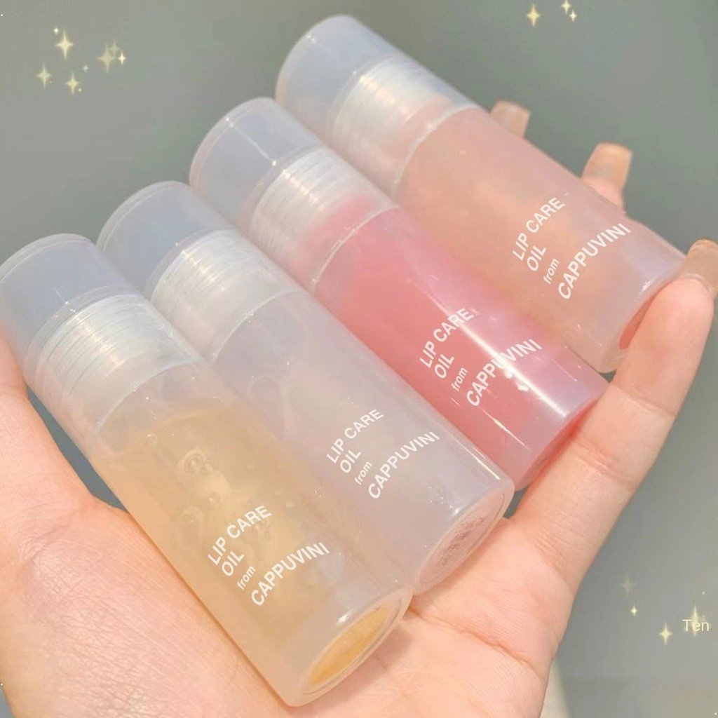 Cappuvini Milk Lip Oil Lighten Lip Lines Lip Balm Moisturize Hydrating ...