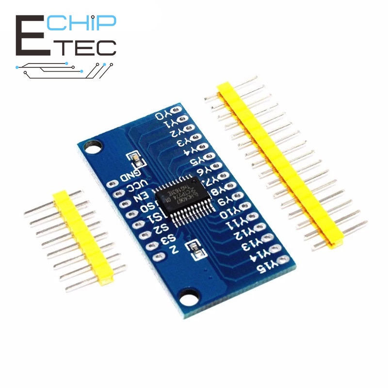 1PCS/3PCS CD74HC4067 16-Channel Analog Digital Multiplexer Breakout Board Module For Arduino ...