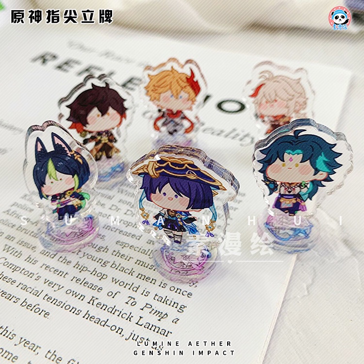 (Buy 2 get a free Key Chain) Genshin Impact Acrylic Stand standee Xiao ...