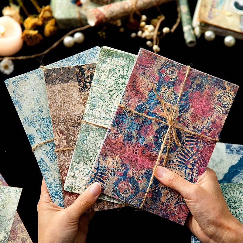 Midoo 20pcs/pack Vintage Mist World Large Size Decoration Material ...