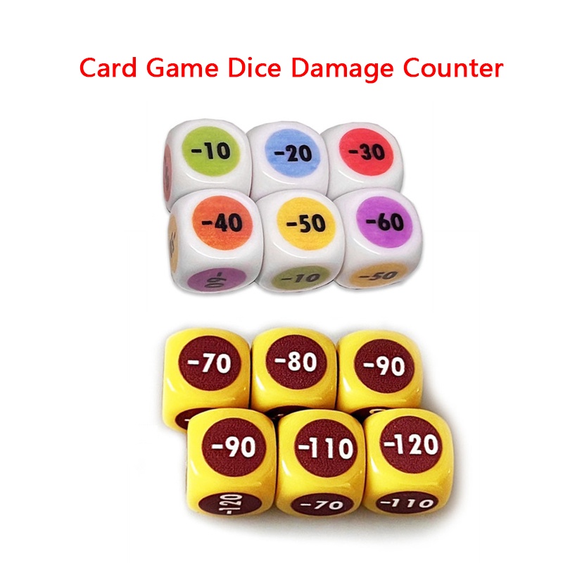 Pokemon Dice Damage Counter GX VStar Accessory for Trading Card Game ...