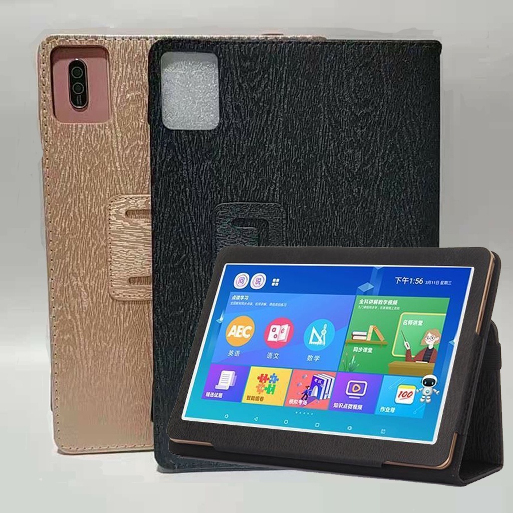 Realme Pad Tablet P70 12 Inch Silk Pattern Cover Flip Foldable Stand ...