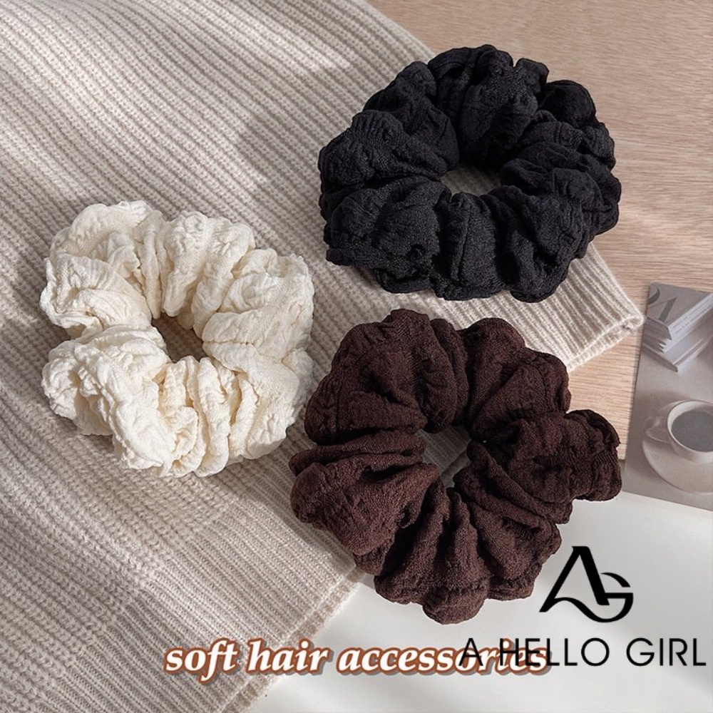 Simple Retro Temperament Head Rope Female Ponytail Ball Head Large ...