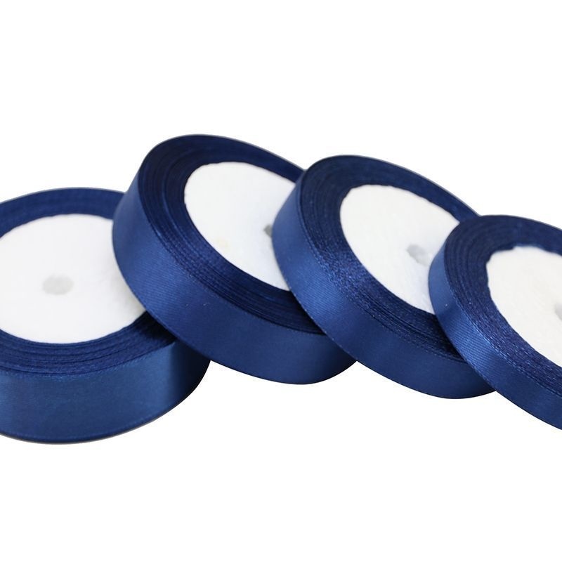 (22Meters/roll)Various Widths Of Single Sided Blue Ribbon Gift Boxes ...