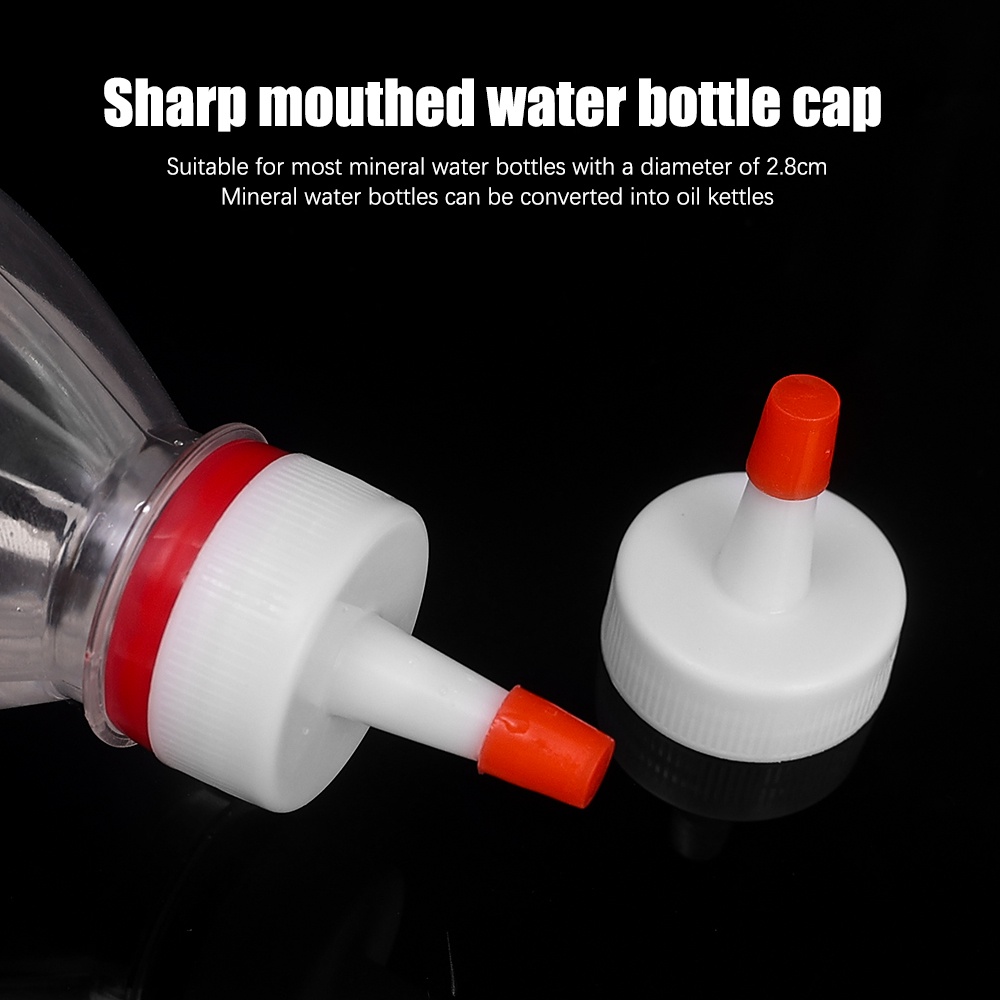 1/5/10Pcs Straight Tip Long Mouth Cover Convert Head / Mineral Water ...