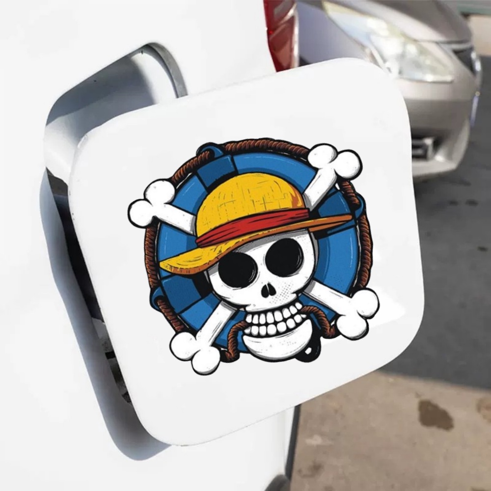 Anime Car Accessories Pirate King Sticker for Car Trunk Windows ...