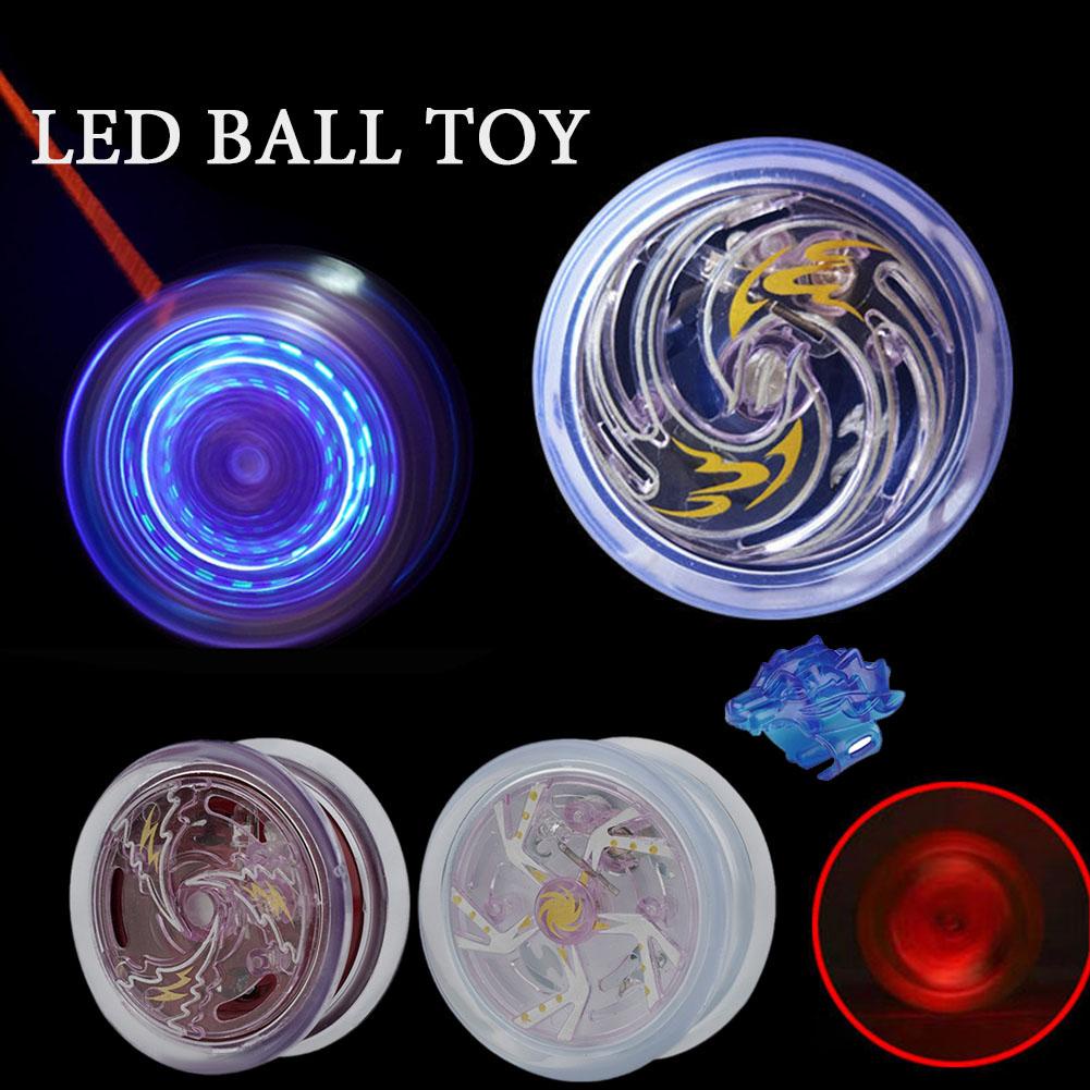 Creative YOYO Ball Toy Colorful Flash Yo-yo Boy Ball Toy For Children ...