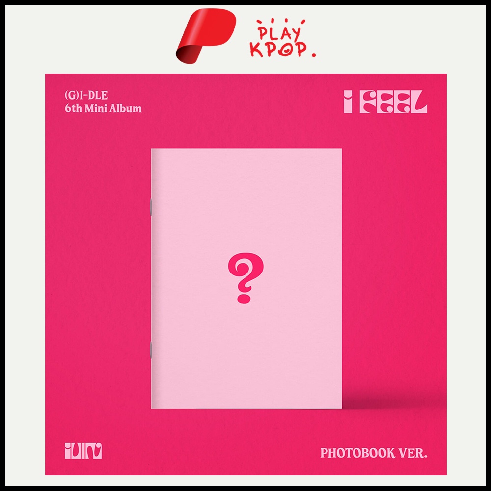 (G)I-DLE - 6TH MINI ALBUM [I FEEL] PHOTOBOOK Ver. | Shopee Malaysia