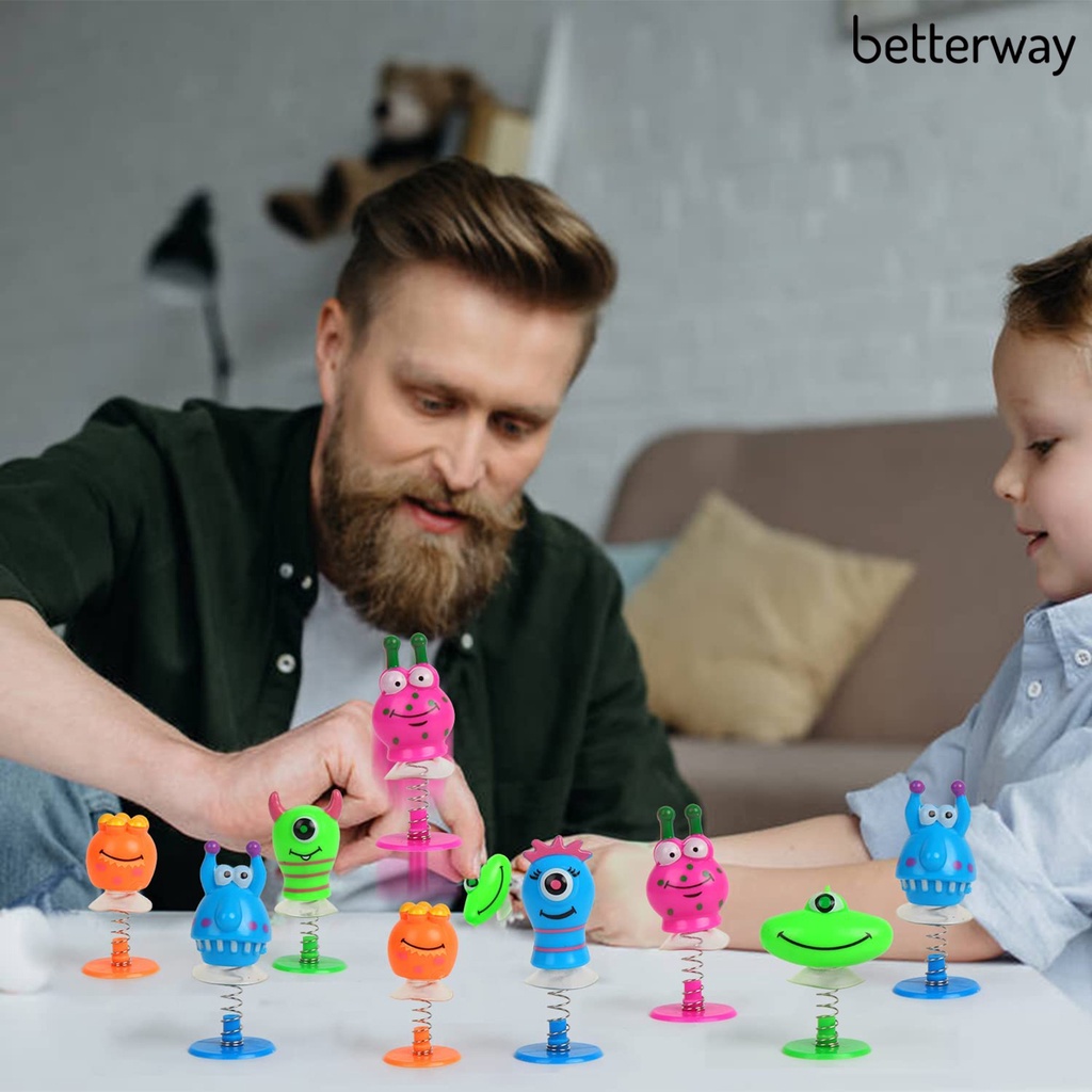 Betterway 6Pcs Monsters Bouncing Toys Various Lovely Big Eye Dolls ...