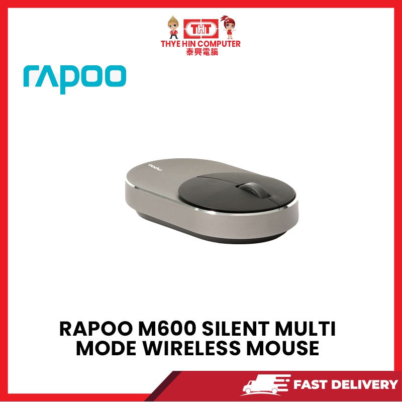 RAPOO M600 SILENT MULTI MODE WIRELESS MOUSE | Shopee Malaysia
