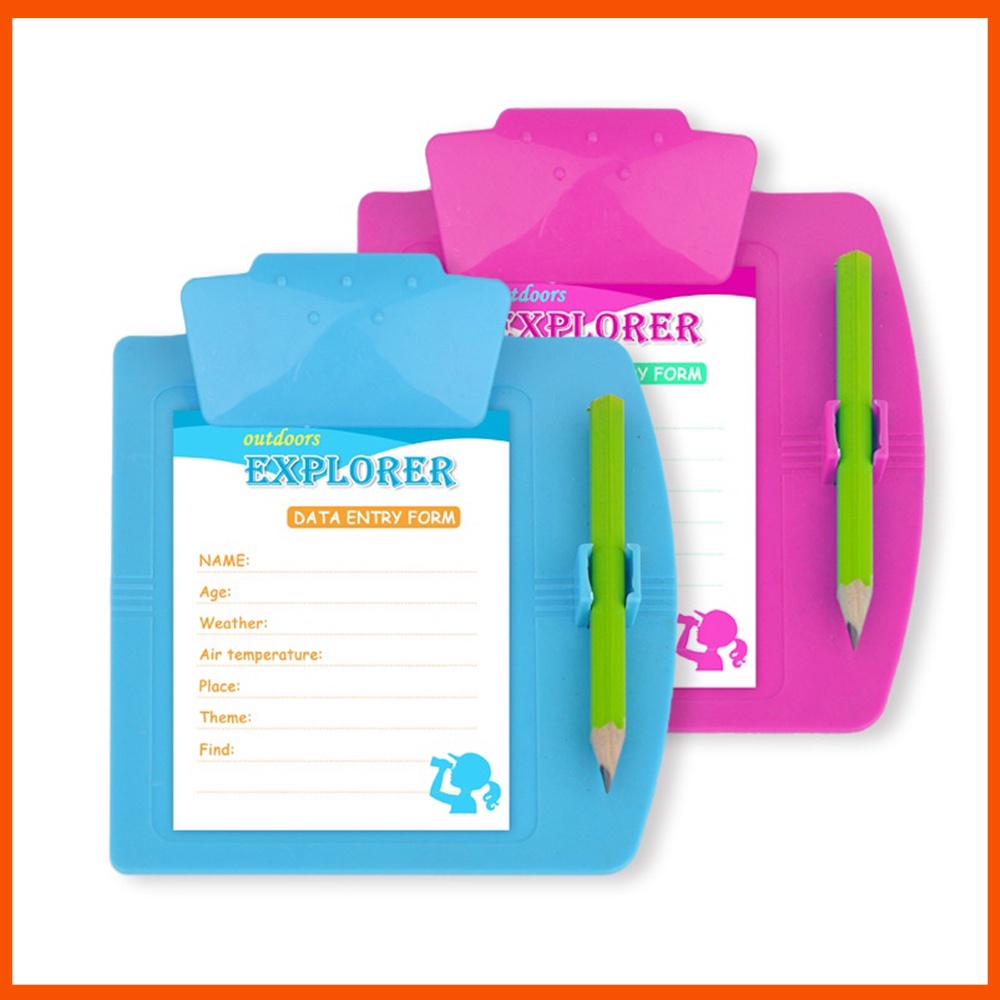 Children's Outdoor Notebook Splint with Pencil Outdoor Adventure Set ...