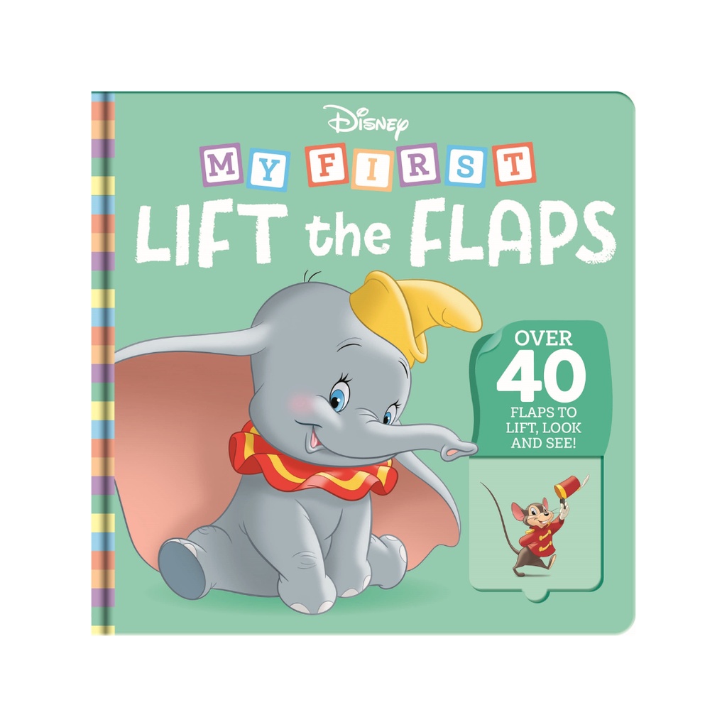 Disney My First Lift The Flaps with 40+ Flaps Story Book For Kids To ...
